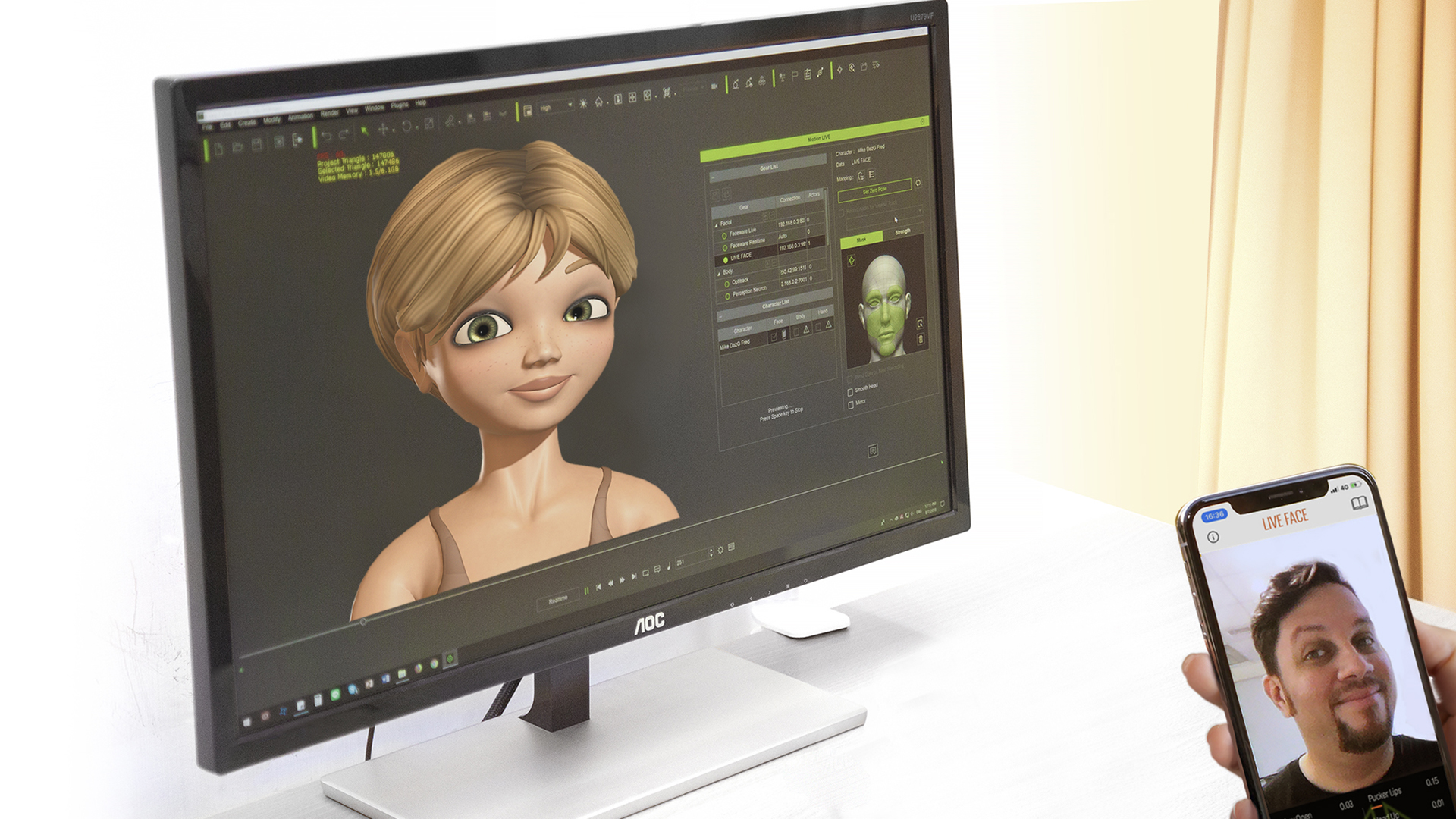 iPhone X 3D Facial Mocap is Available Now for Professional Production ...
