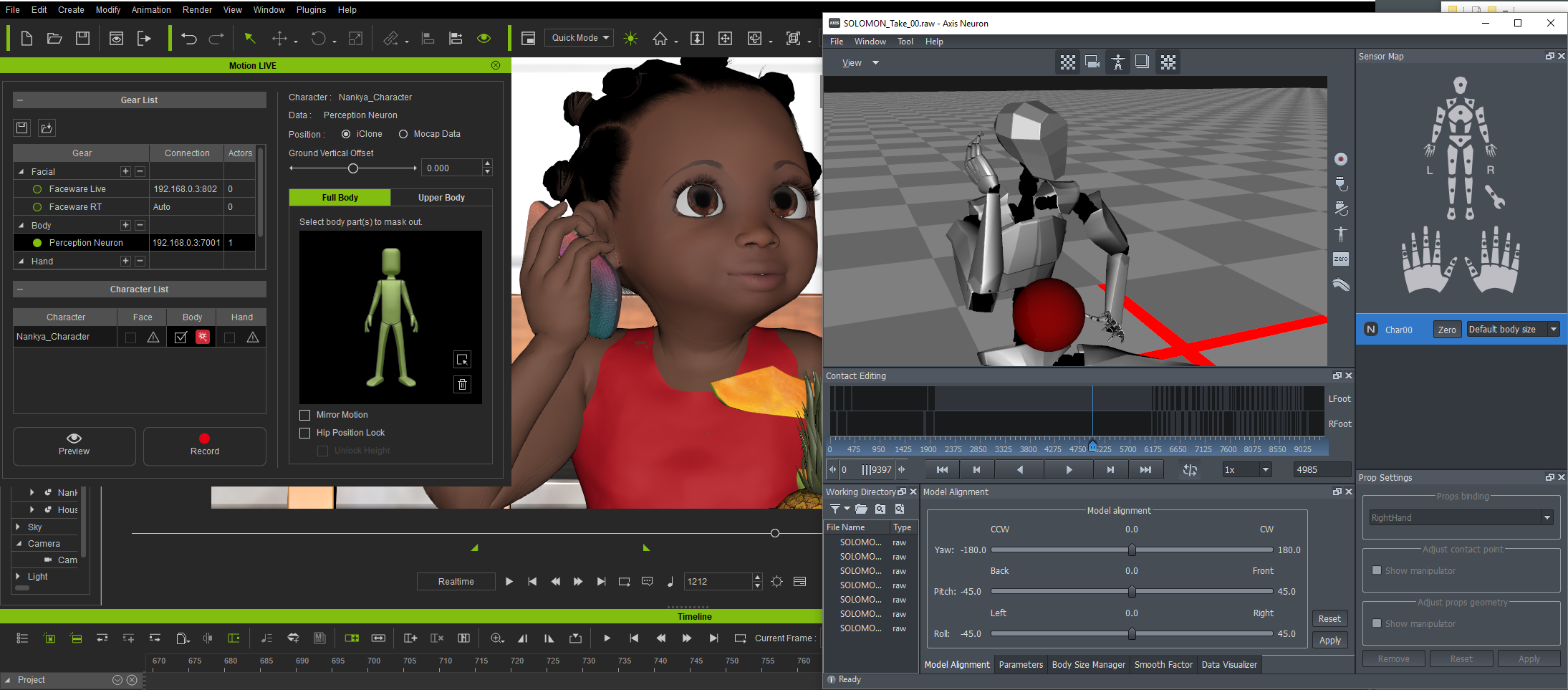 Using iClone and Faceware Facial animation tools - Reallusion Magazine