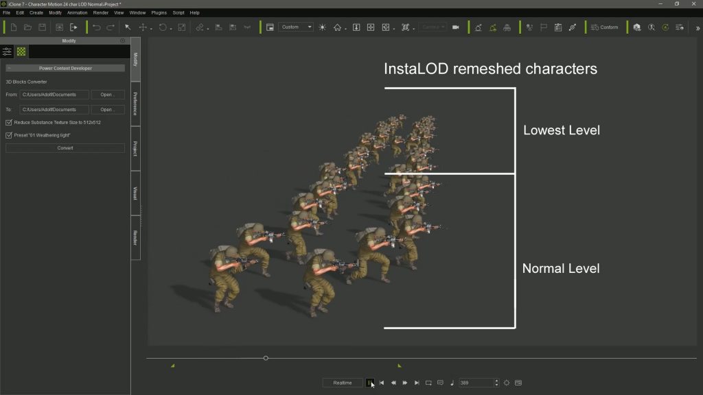 Generate And Animate Crowds From Character Creator 3 - Reallusion Magazine