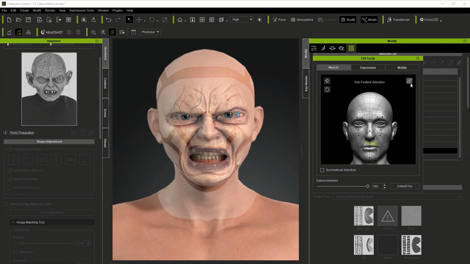 HOW-TO: Generating a 3D Animated Gollum From a Single Photo ...