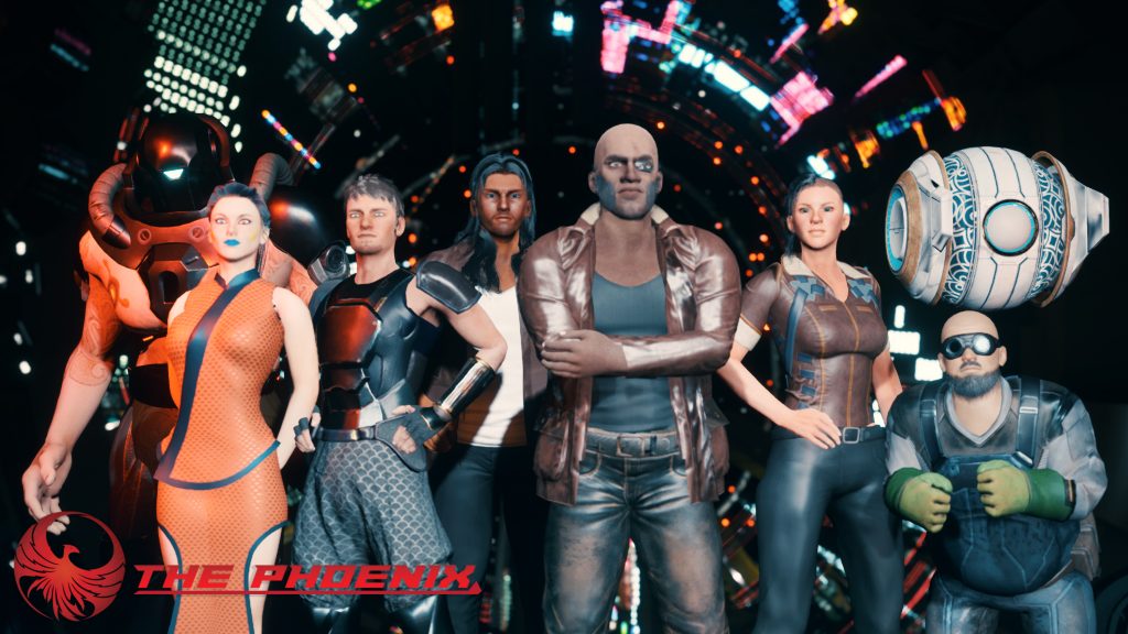 The PhoenIX VR: Animated Sci-Fi created with Character Creator, iClone ...