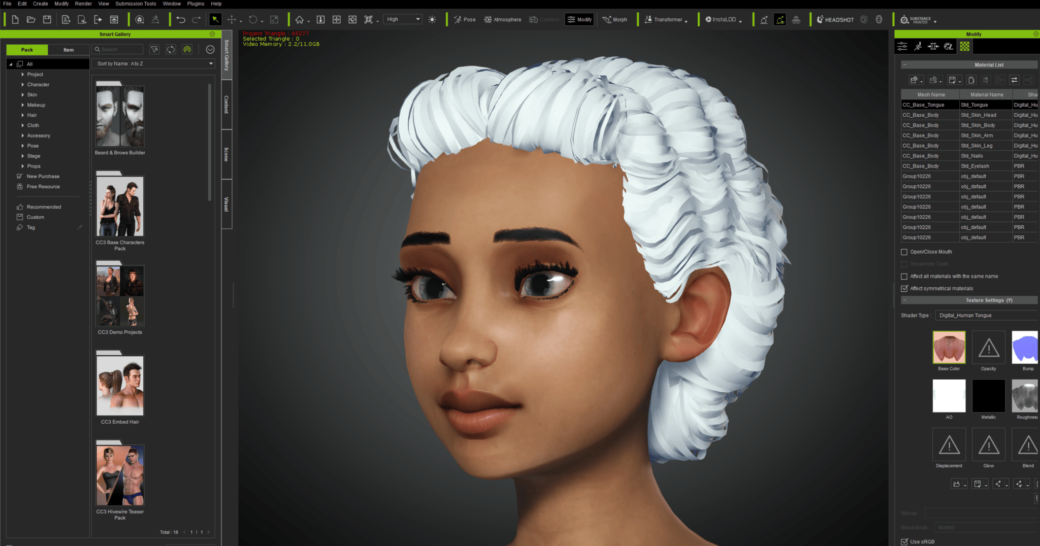 Pixar Style Character Creation with Character Creator, Maya and V-Ray ...