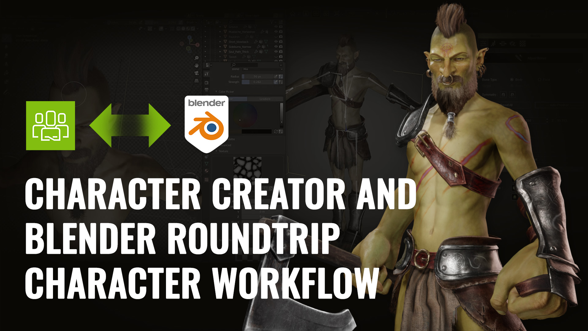 Quick & Easy Roundtrip Character Workflow with Blender & Character ...