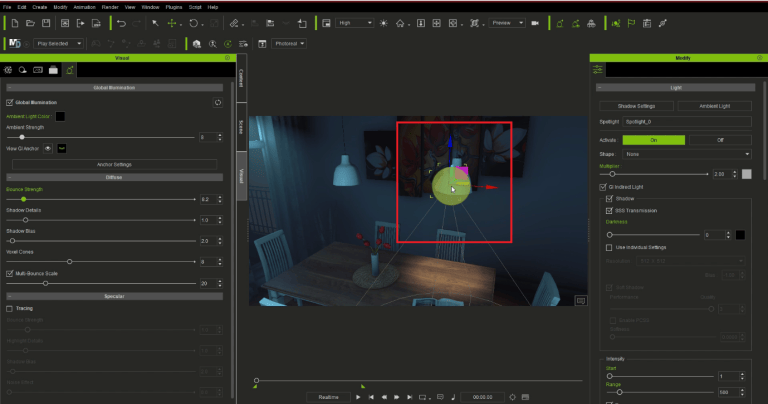 iClone 8 User Tutorial : Creating Interior Visuals with Volumetric ...