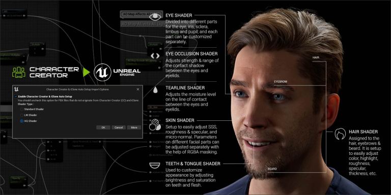 Character Creator to Unreal Engine 5 Best Practice - Reallusion Magazine