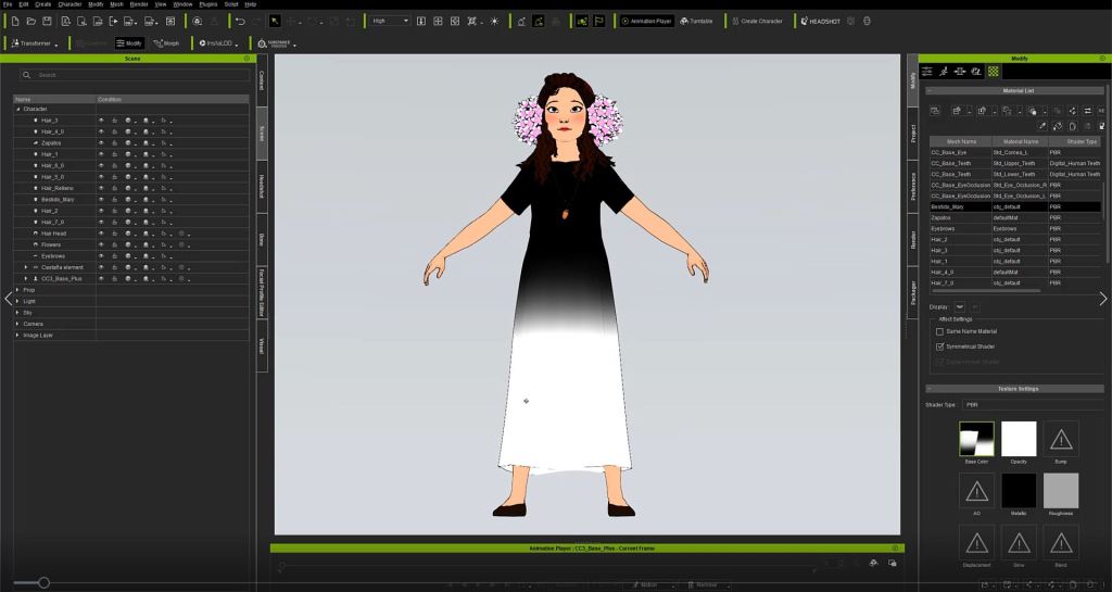 Disney 2D Animation Style Remade with Character Creator 4 - Part 2 ...