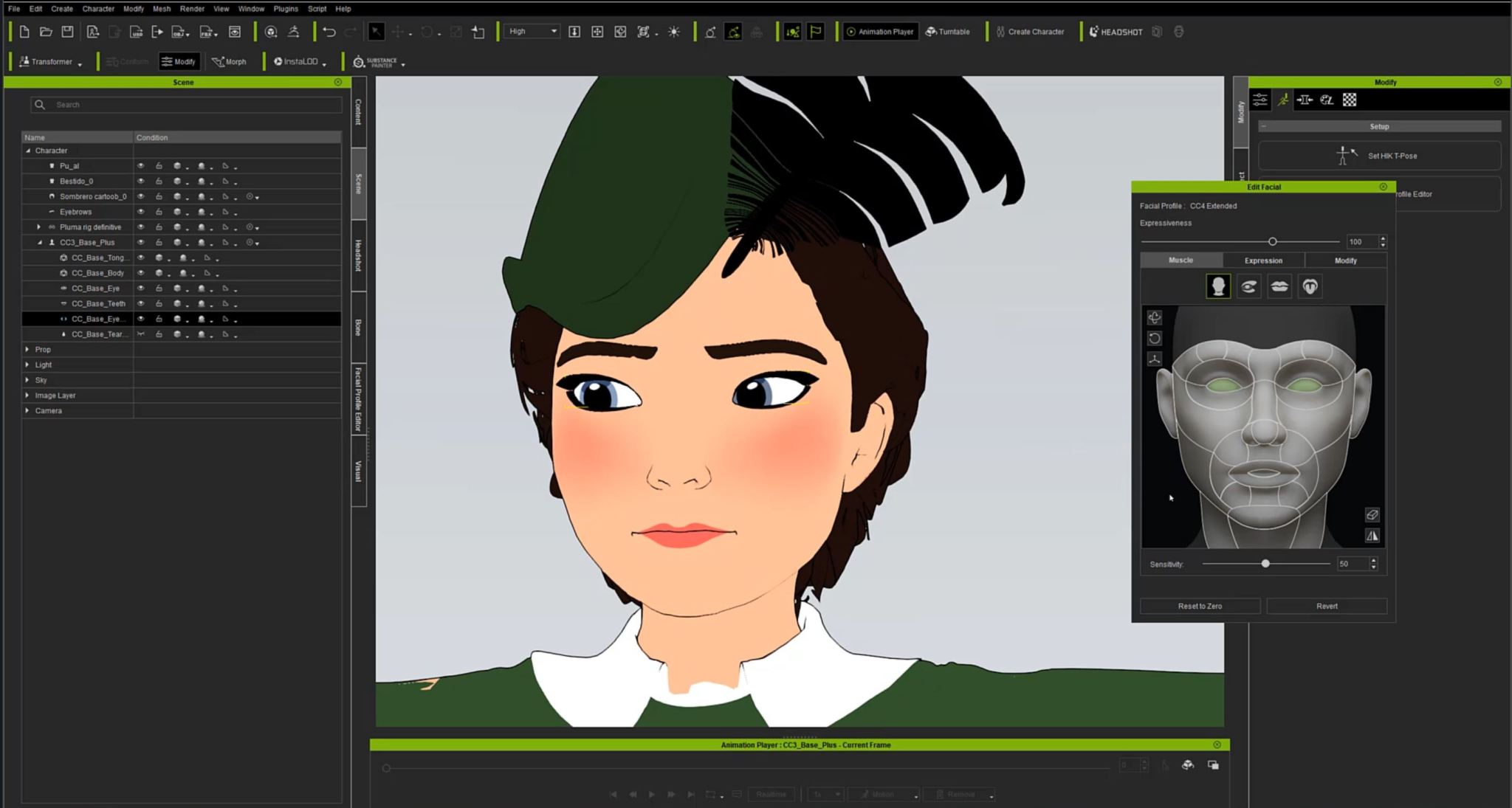 Disney 2D Animation Style Remade with Character Creator 4 - Part 1 ...