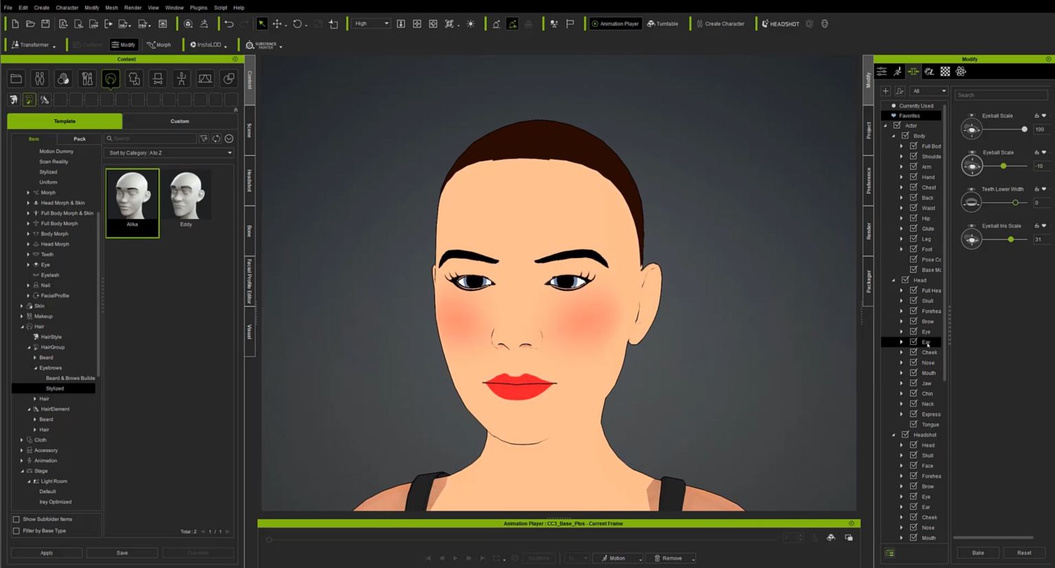 Disney 2D Animation Style Remade with Character Creator 4 - Part 1 ...