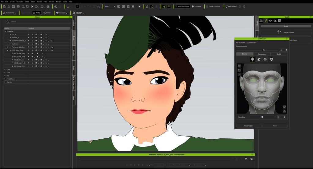Disney 2D Animation Style Remade with Character Creator 4 - Part 1 ...