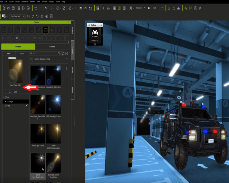 iClone 8 User Tutorial : Using Lens Flares to enhance real-time ...