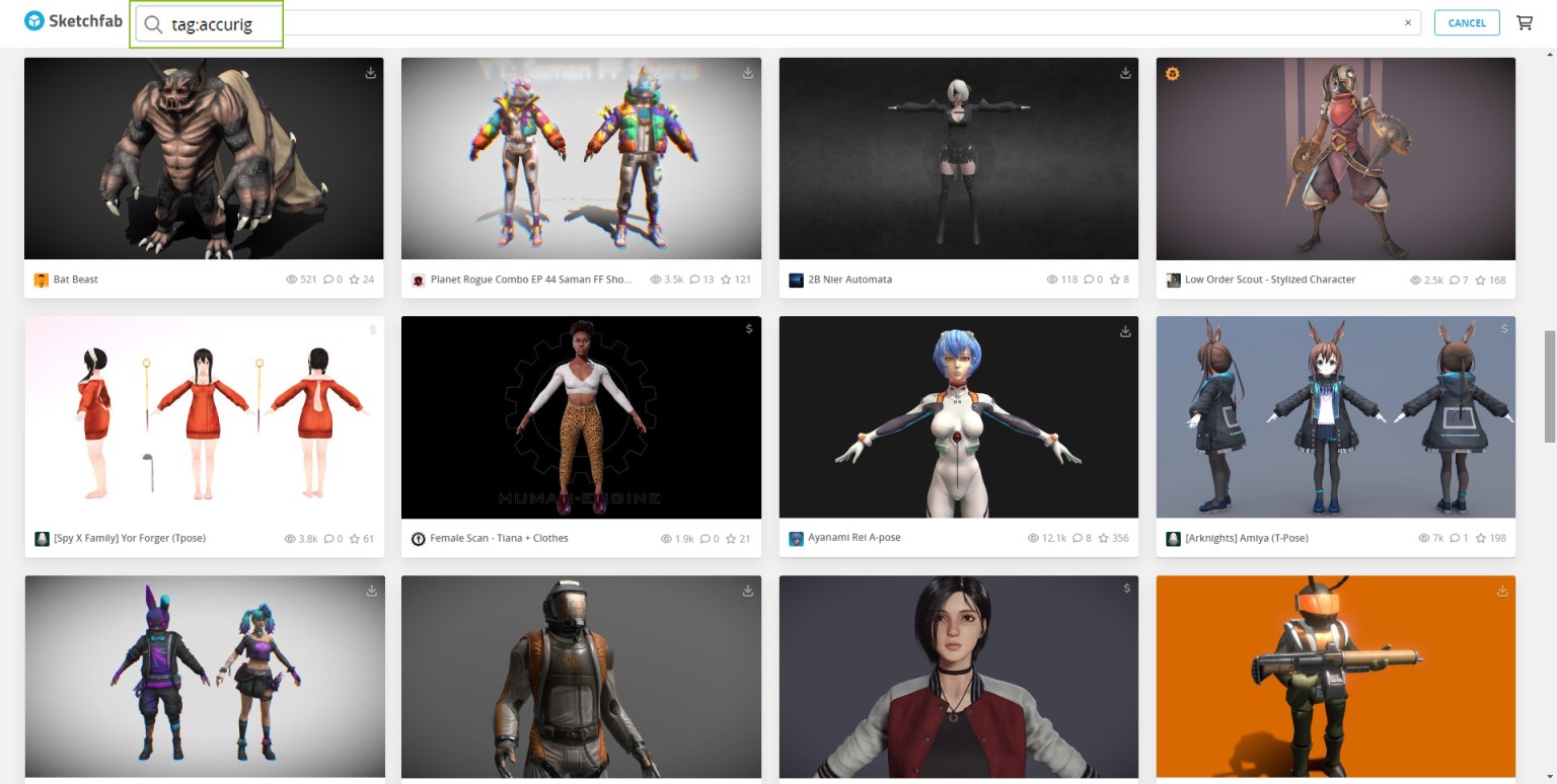 Want accurate auto-rigging for characters? Try AccuRIG - Reallusion ...