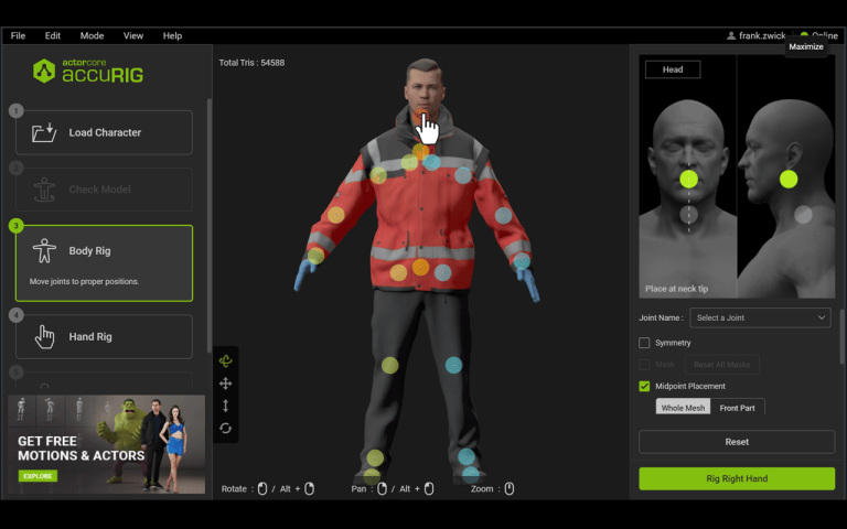 Bringing static 3D Scans to life in minutes with AccuRIG by Frank Zwick ...