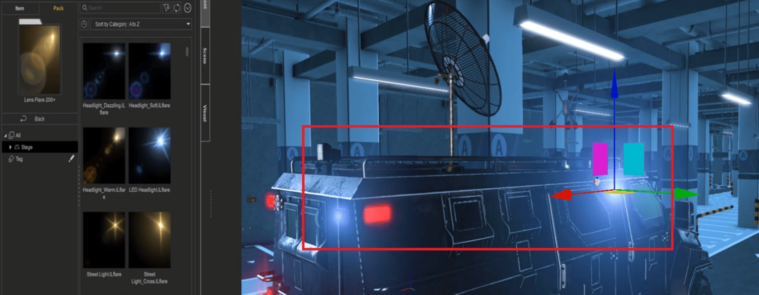 iClone 8 User Tutorial : Using Lens Flares to enhance real-time ...