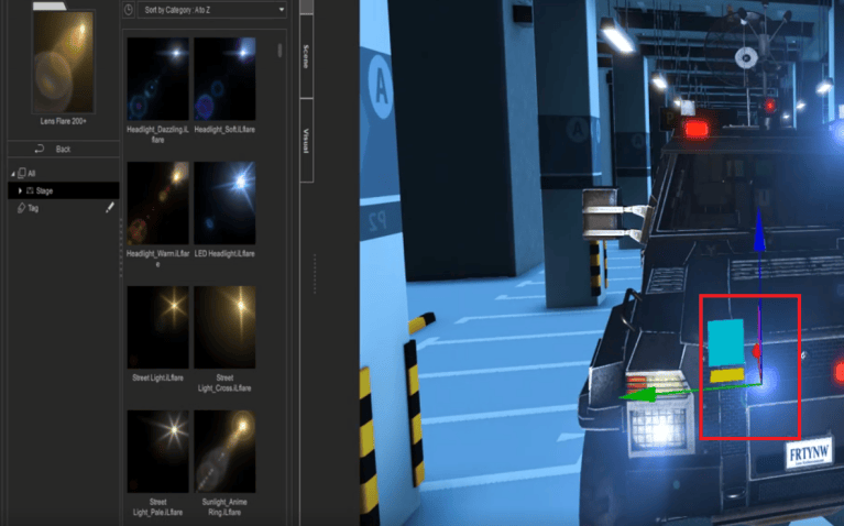 iClone 8 User Tutorial : Using Lens Flares to enhance real-time ...
