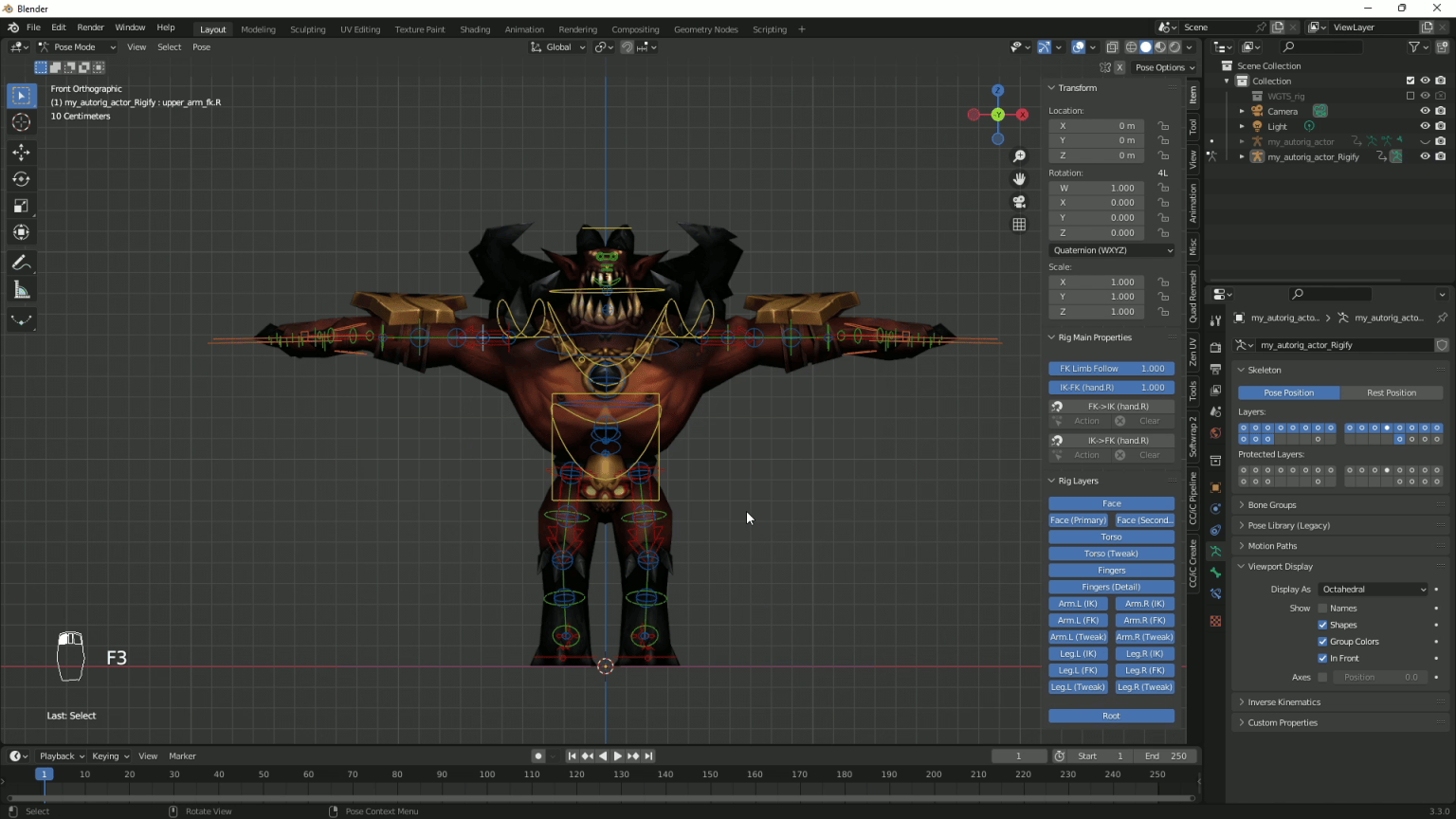 AccuRIG to Blender Pipeline: An Easy & Accurate Way to Auto-rig Any ...