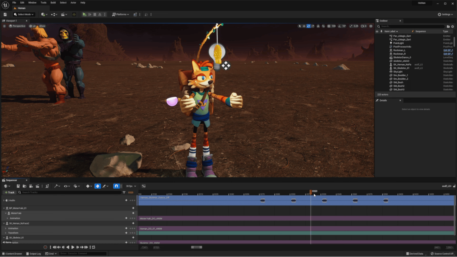 The Making of He-Man VS Skeletor with AccuRig, Character Creator ...