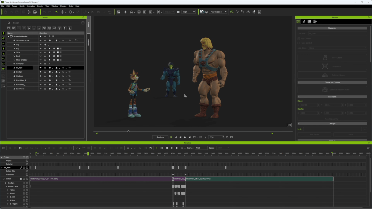 The Making of He-Man VS Skeletor with AccuRig, Character Creator, iClone and Unreal Engine ...