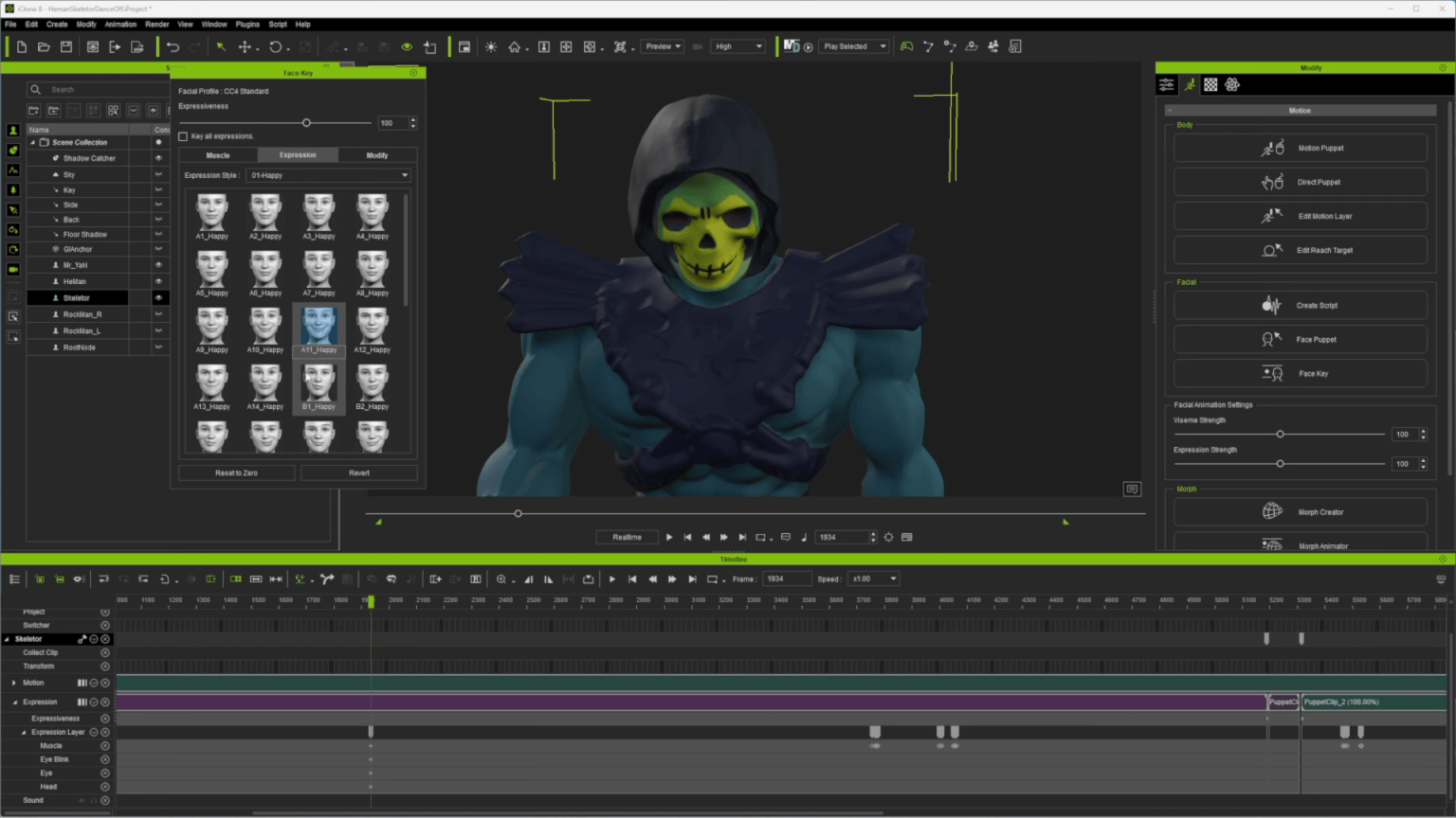 The Making of He-Man VS Skeletor with AccuRig, Character Creator, iClone and Unreal Engine ...