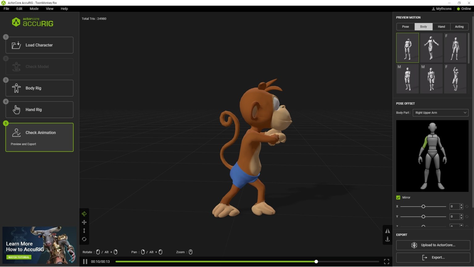 AccuRIG to Blender Pipeline: An Easy & Accurate Way to Auto-rig Any ...