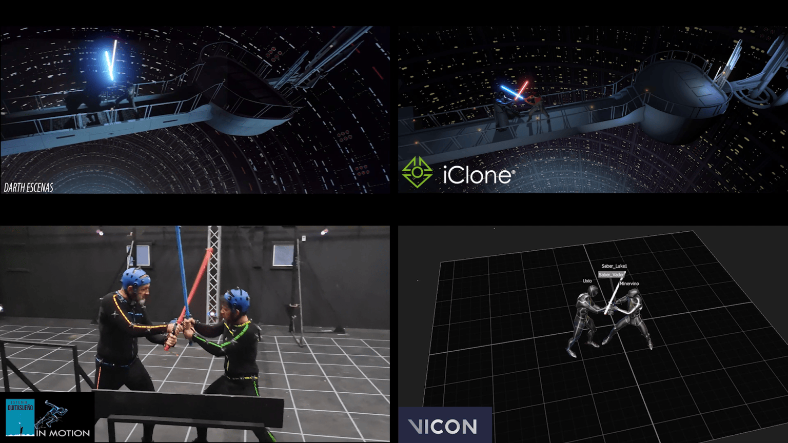 Recreating Star Wars' iconic "I am your father" scene with iClone 8 and ...