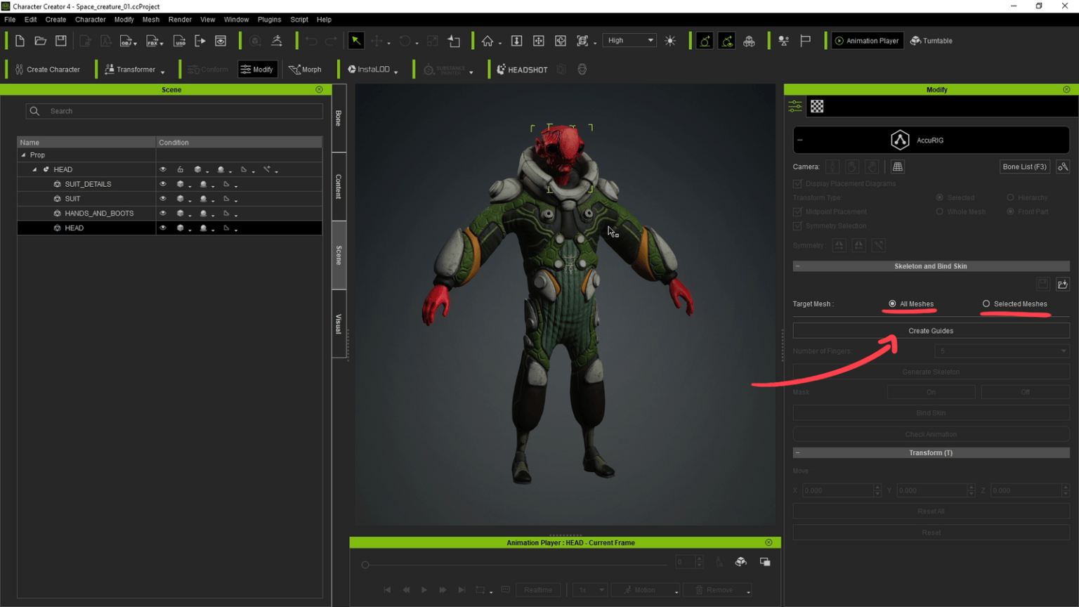 Masterful Poses in ZBrush with Character Creator Advanced AccuRIG and ...