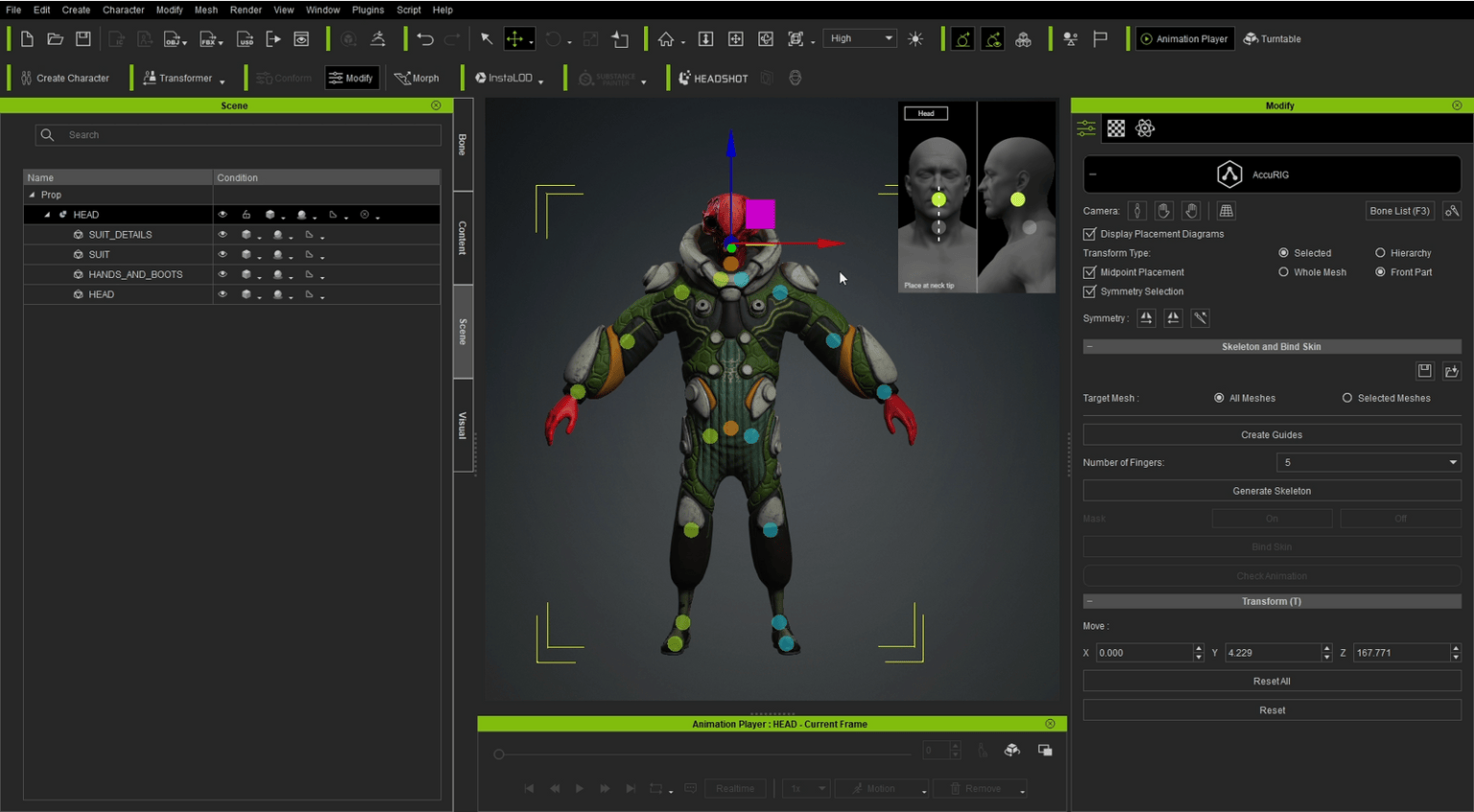 Masterful Poses in ZBrush with Character Creator Advanced AccuRIG and ...