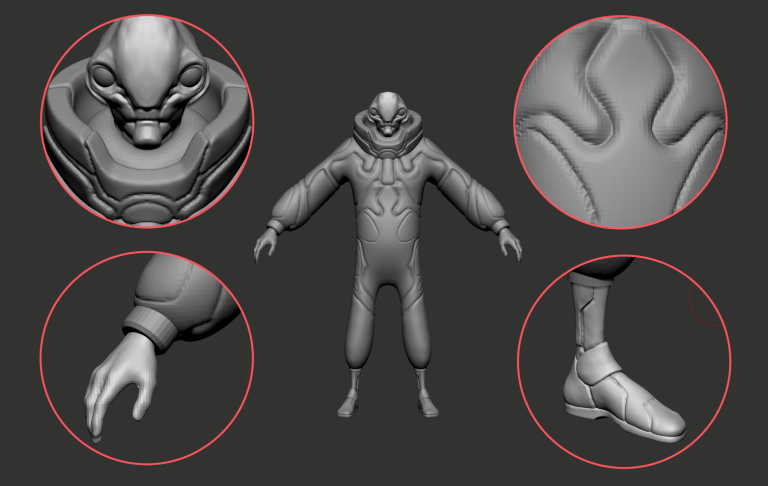Masterful Poses in ZBrush with Character Creator Advanced AccuRIG and ...