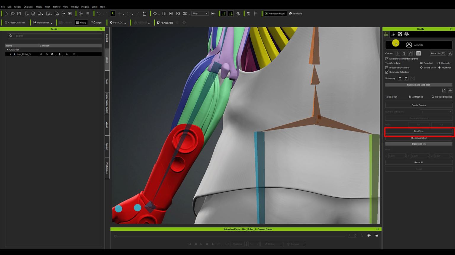 How to Auto Rig Cyborgs with Character Creator AccuRIG - Part 2 ...