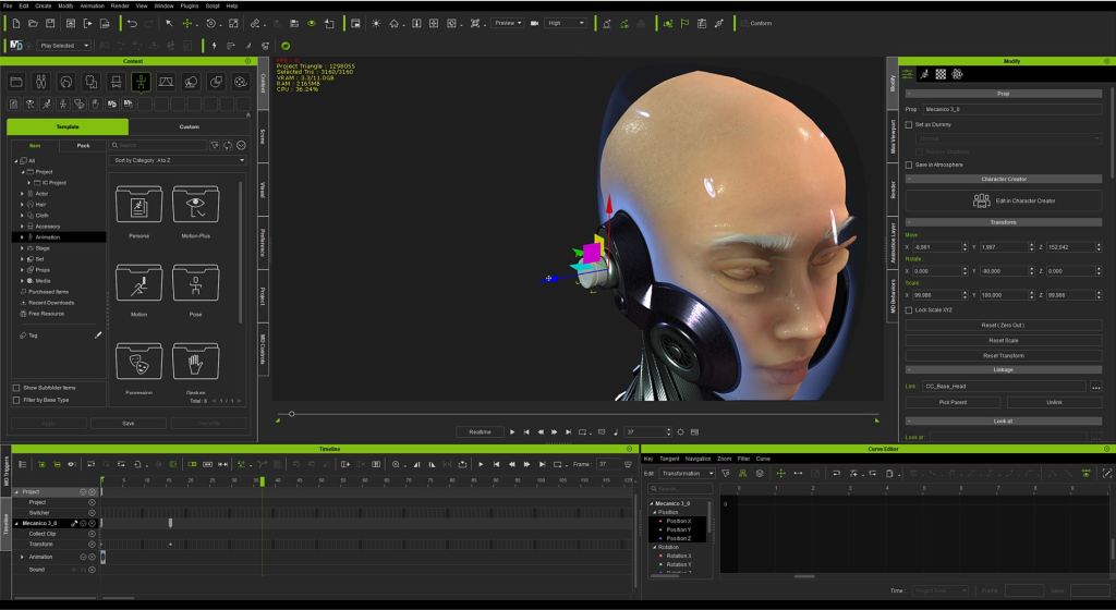 How to Auto Rig Cyborgs with Character Creator AccuRIG - Part 2 ...