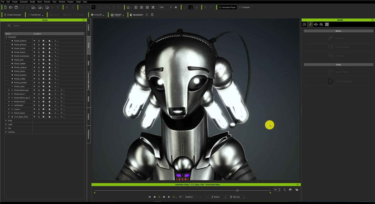 How to Auto Rig Cyborgs with Character Creator AccuRIG - Part 2 ...
