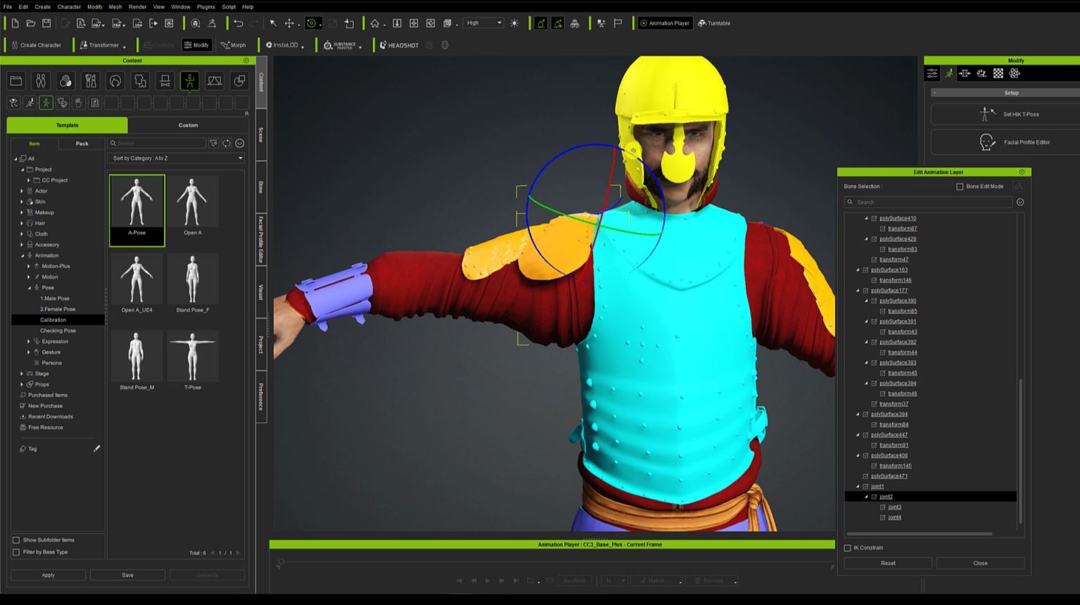 How to Auto Rig Cyborgs with Character Creator AccuRIG - Part 1 ...