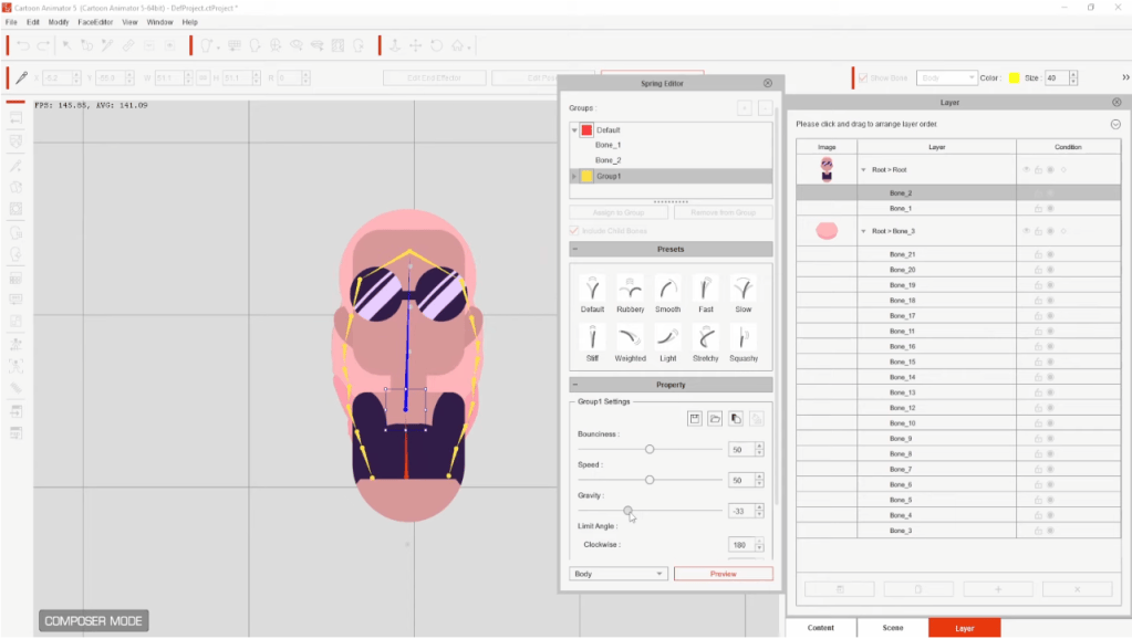 How to Enliven 2D Characters and Props with Spring Animation in Cartoon ...