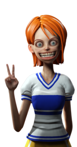 How to Customize Eyes and Teeth in Character Creator for One Piece Nami ...