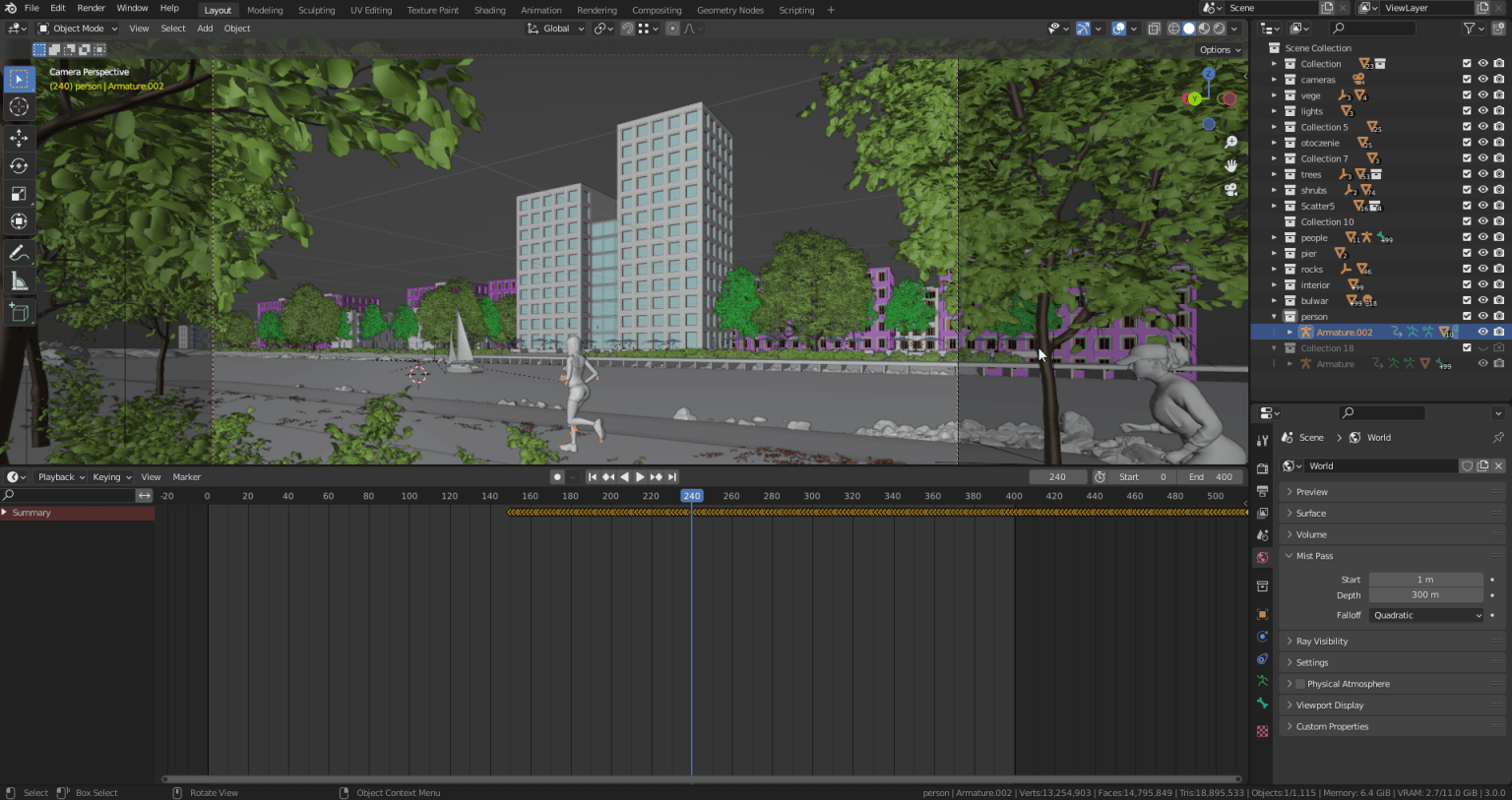 Creating an Animated Archviz Simulation with 3D People in Action ...