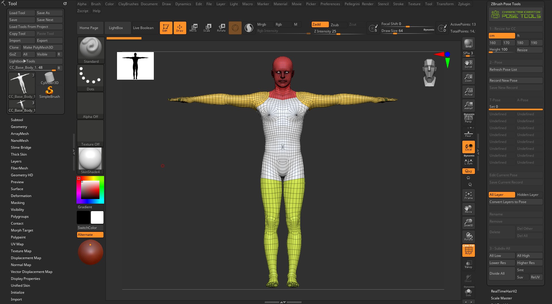 Dynamic Character Poses in ZBrush: Evoking Motion and Grace in Fine Art ...