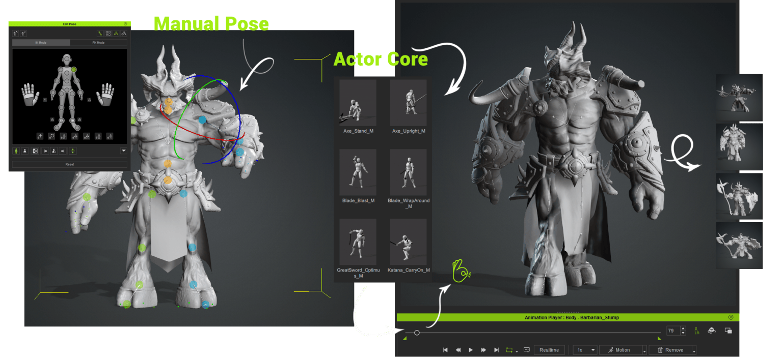 3D Printing and Character Posing with ZBrush & Character Creator ...