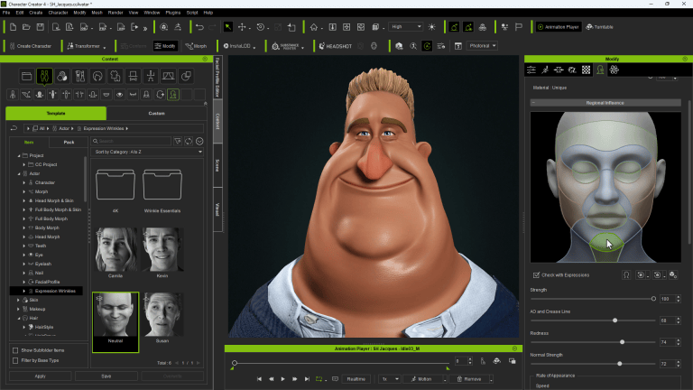 Generating Distinctive and Dynamic Wrinkles for Toon Characters ...