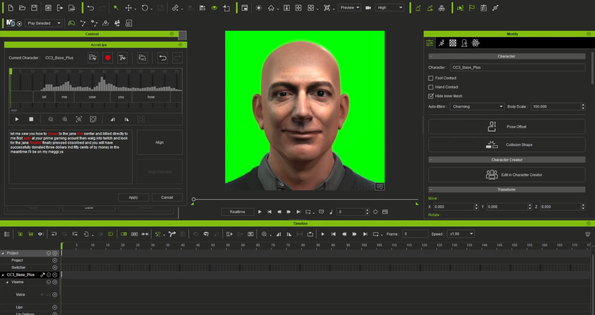 Creative Agency leverages Headshot Character Creator to animate Jeff ...