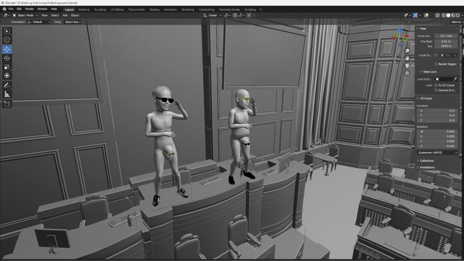 Orbit Valley - Using Character Creator, Headshot, and iClone in Blender for Danish Music Video ...
