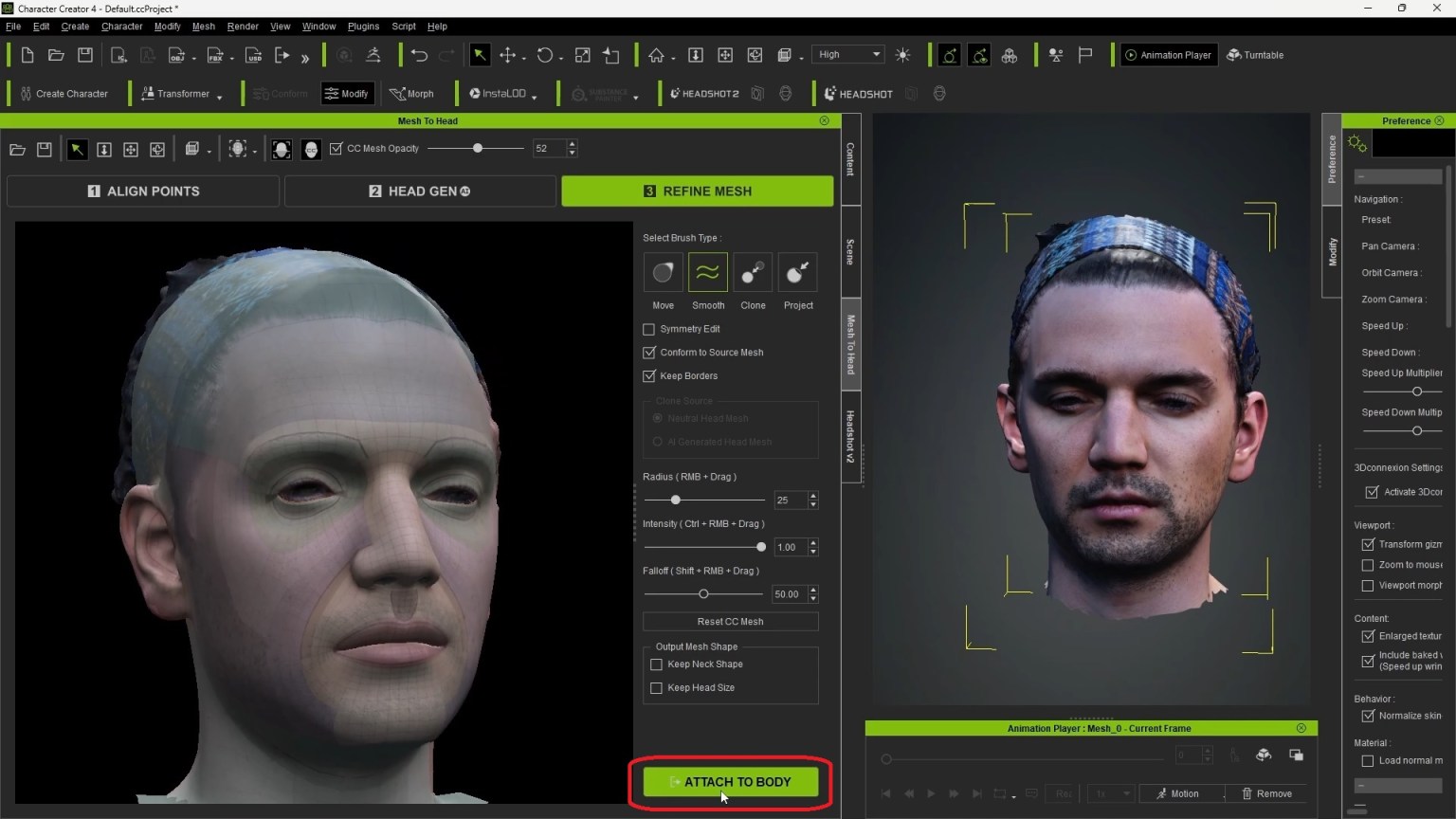 Creating a Digital Double with Character Creator Headshot 2.0 for ...
