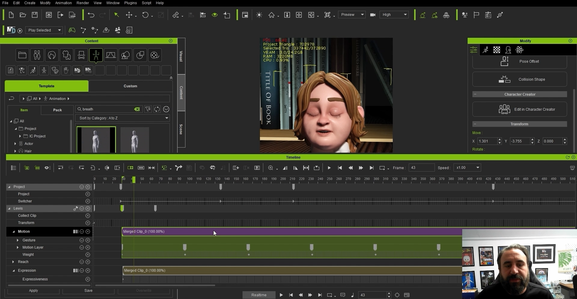Animating Lewis Capaldi's Someone You Loved with Character Creator ...