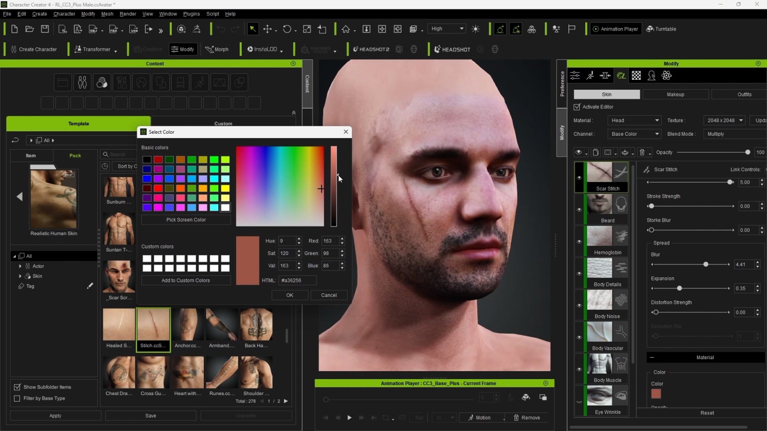 Creating a Digital Double with Character Creator Headshot 2.0 for ...