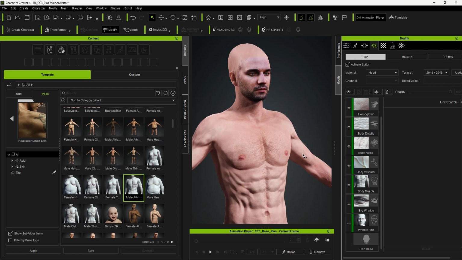 Creating a Digital Double with Character Creator Headshot 2.0 for ...