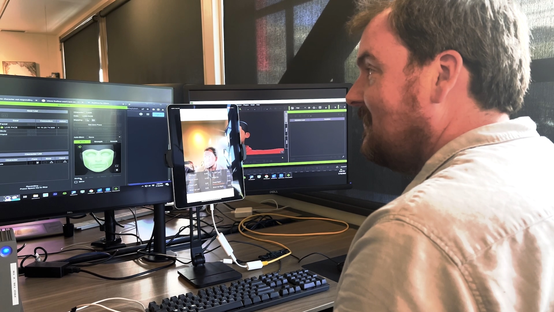 Create CableLab's Visionary Video: Real Actors Meet with Virtual Humans ...