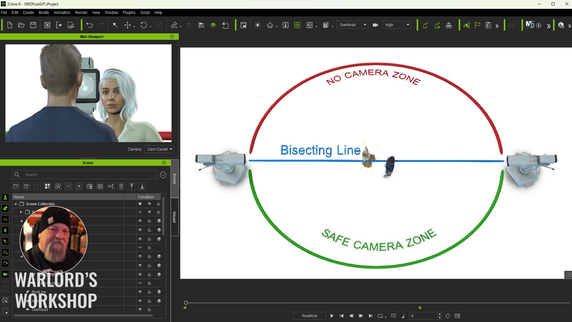 WarLord's Workshop - Film School 101: Shooting Dialog - Reallusion Magazine