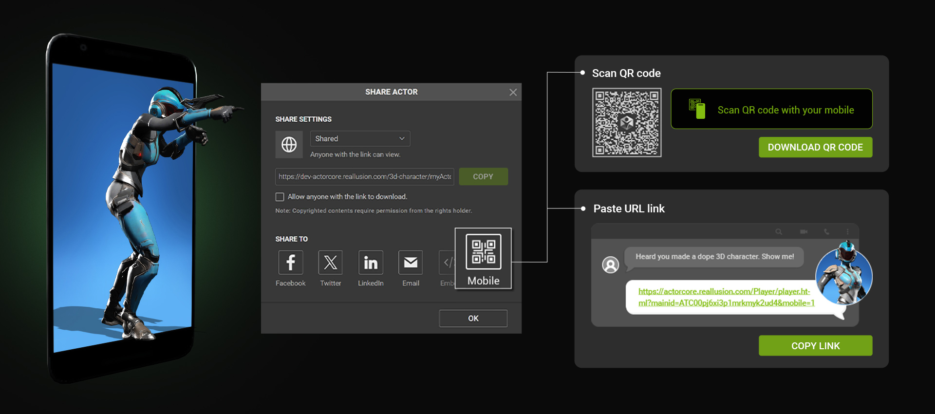 Reallusion Releases ActorCore Mobile View & Web Embed for the Best Interactive Online ...