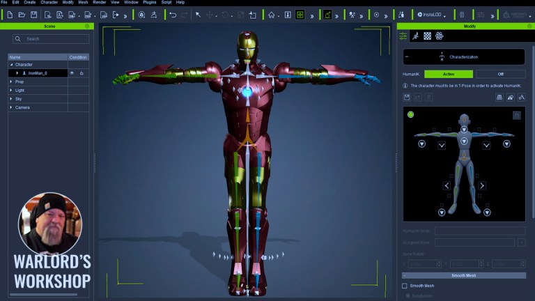 WarLord's Workshop: Beginners Guide - AccuRIG Versus Characterization ...