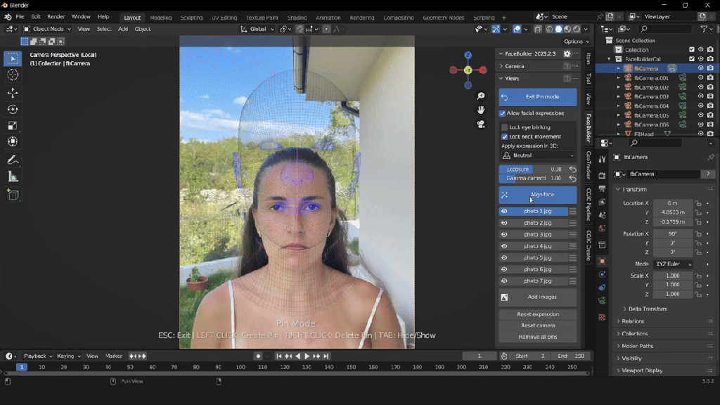 KeenTools FaceBuilder for Blender and Character Creator 4 - Create 3D ...