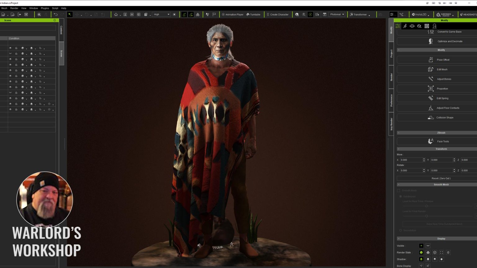 WarLord's Workshop Review: A Look at CC4 ZBrush Face Tools - Reallusion ...