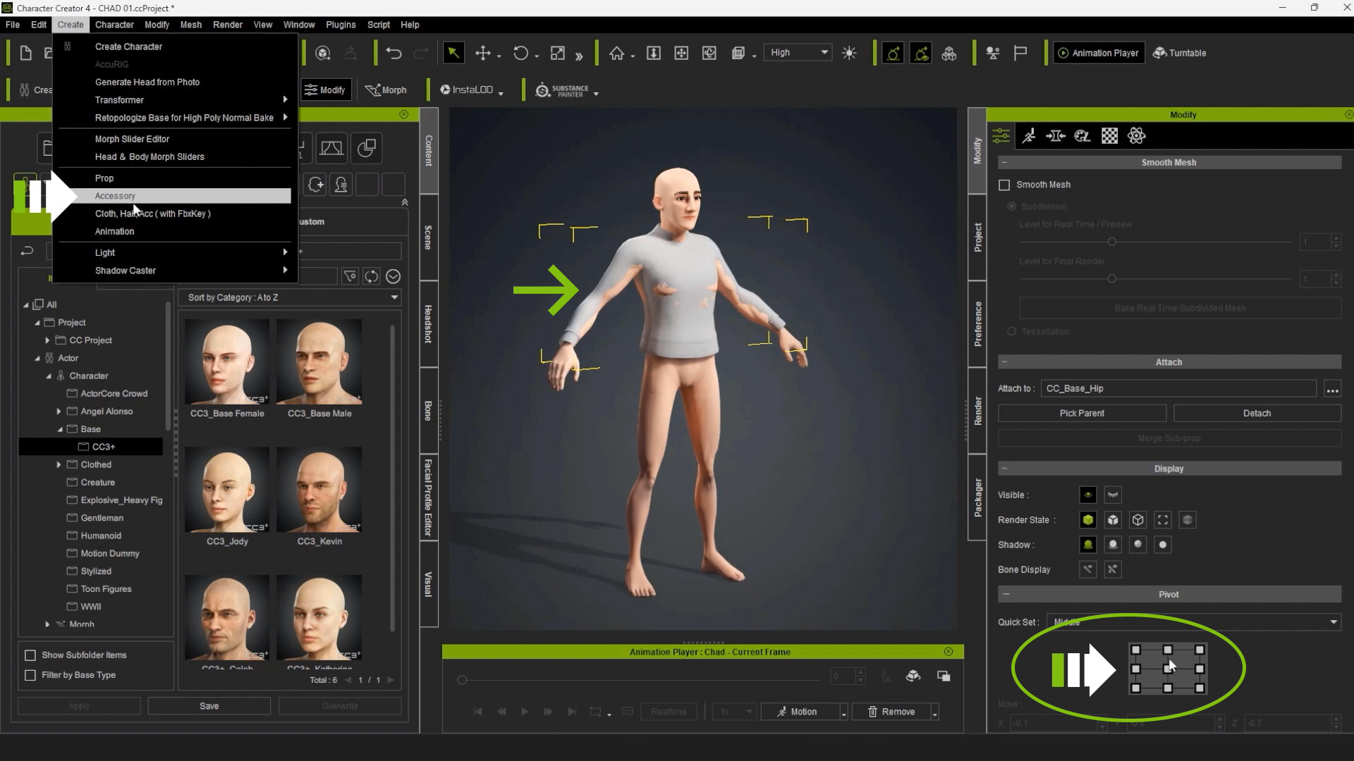 Creating Clothing & Accessories with Character Creator and ZBrush ...